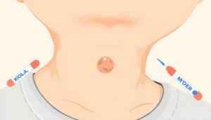 Caroço no pescoço de criança: Causas e quando se preocupar